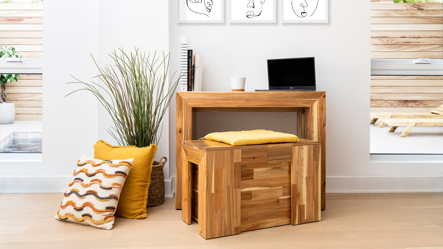 Modern Office Furniture Ideas | Transformer Table