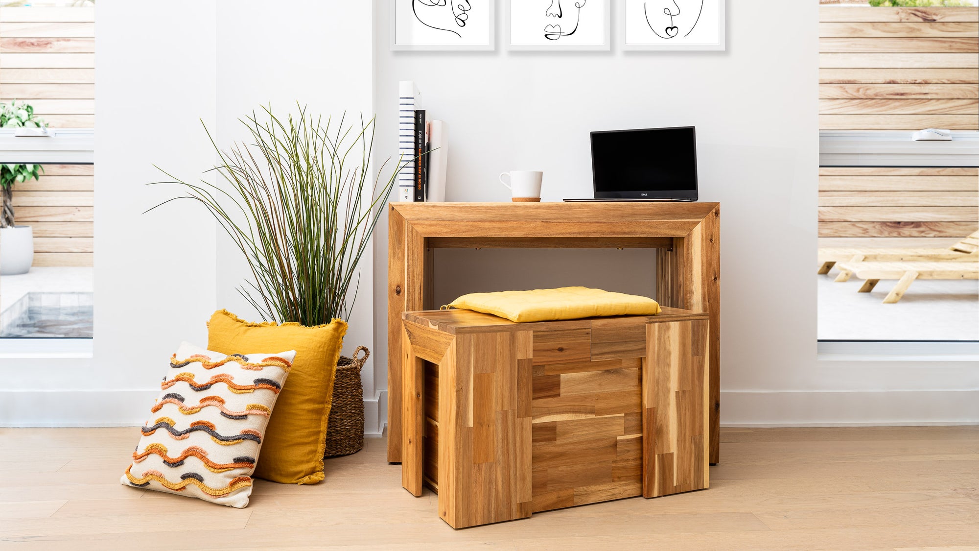 Modern Office Furniture Ideas | Transformer Table