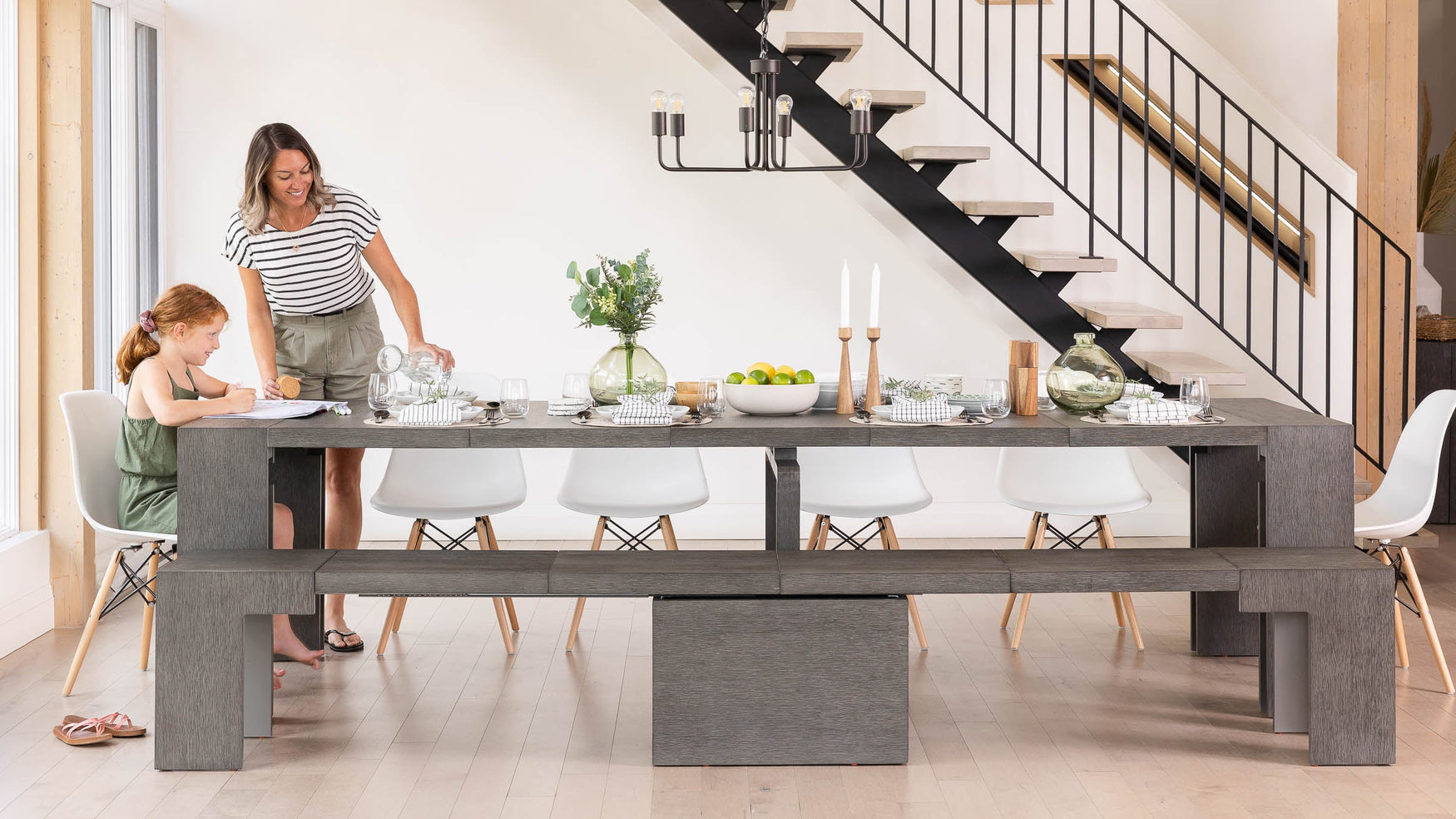 Smart Extendable Dining Tables & Sets | Transformer Table