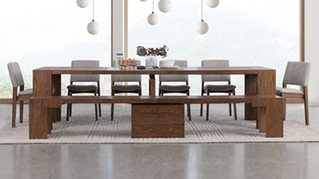 Hidden Monitor Desk to Table | Transformer Table