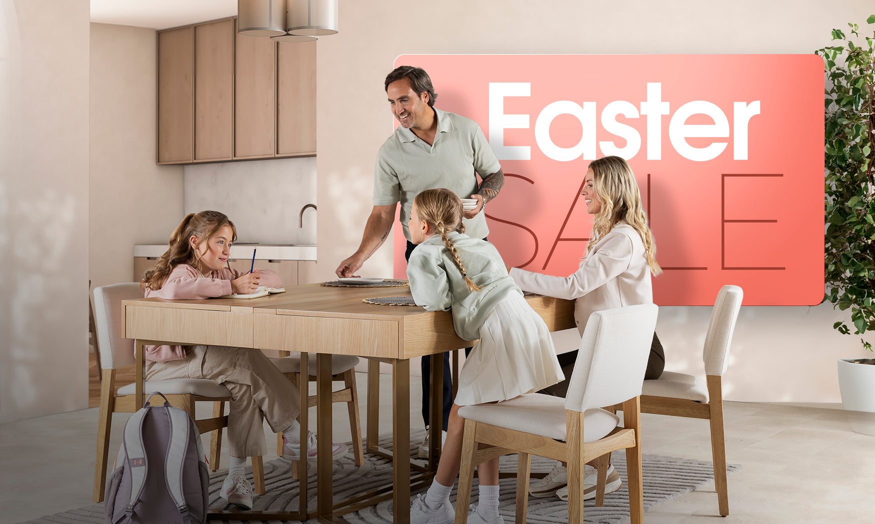 Dining Table To Desk - Modern Home Office Desk | Transformer Table