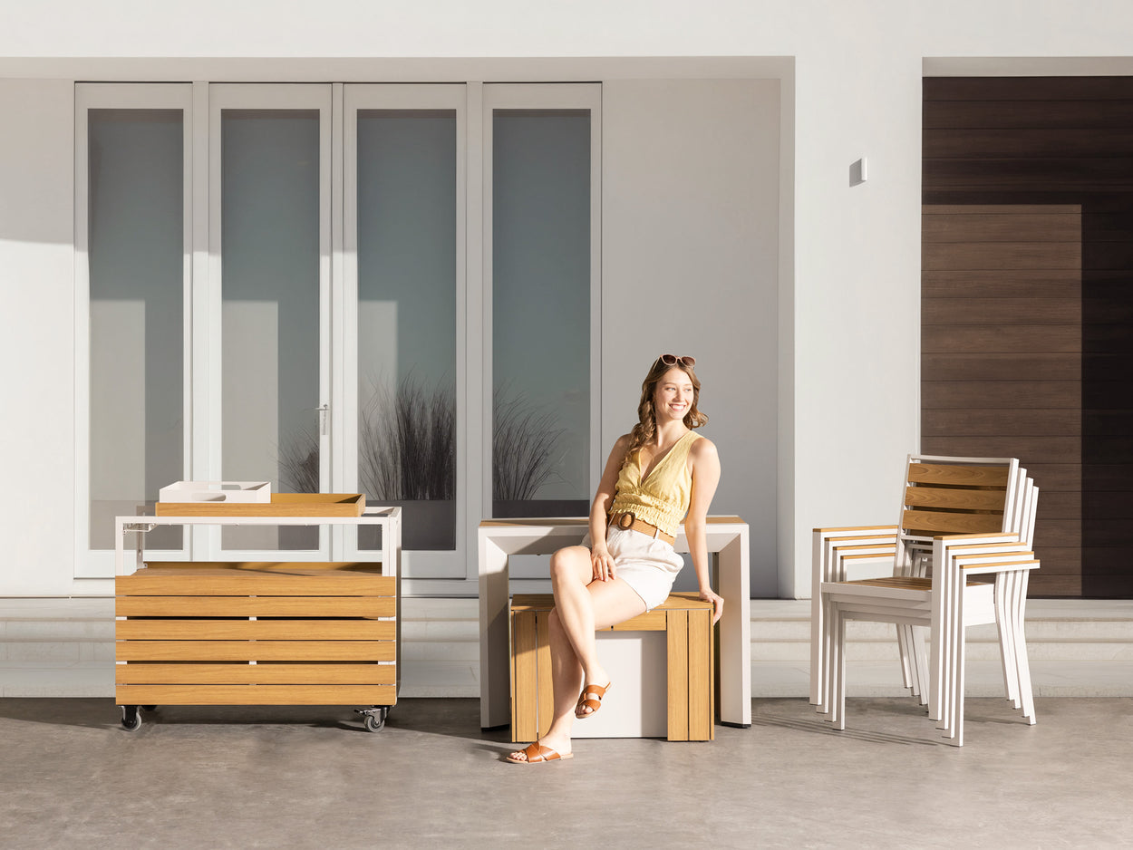 Outdoor Dining Set and Dining Table | Transformer Table