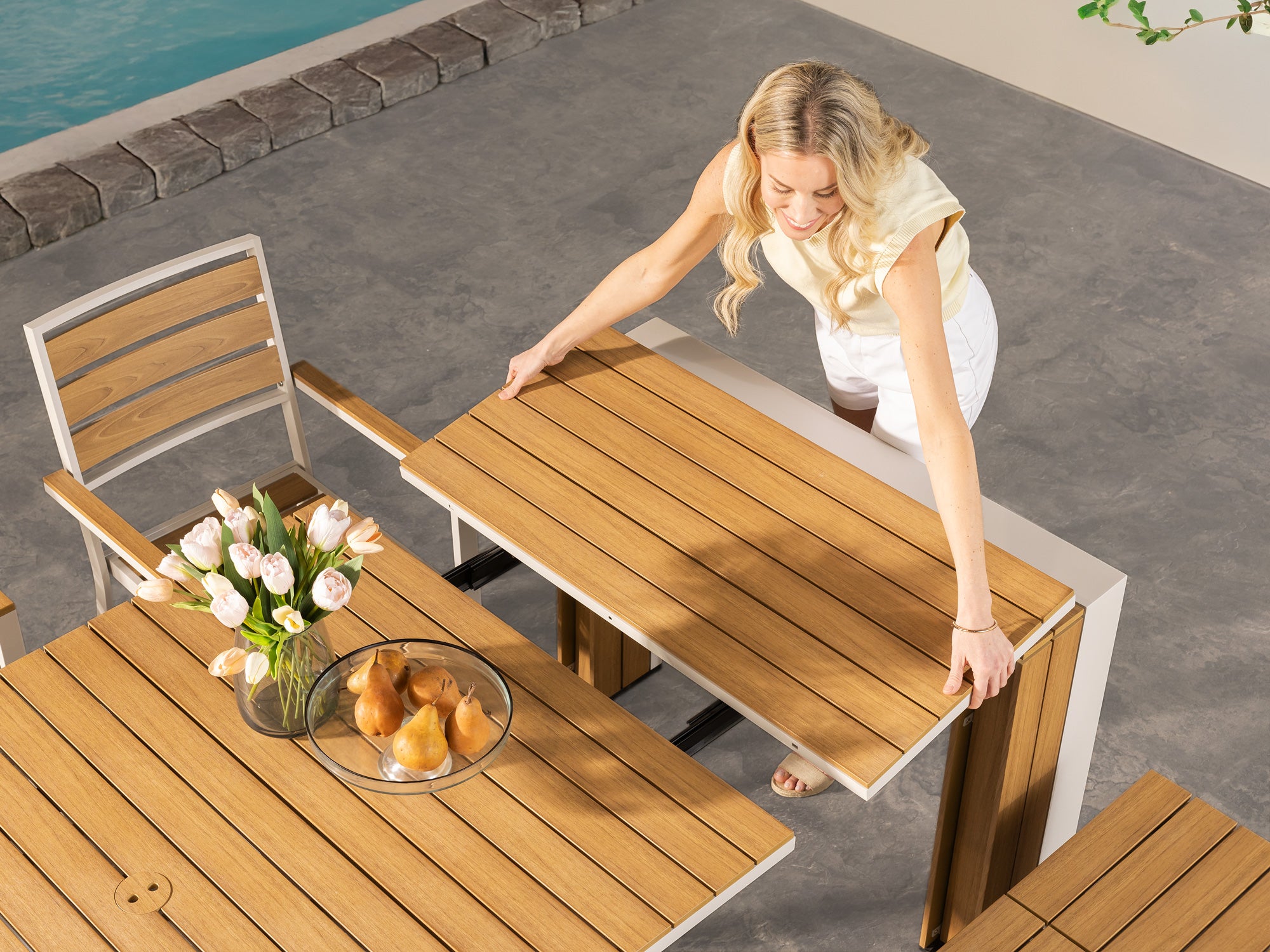 Outdoor Dining Set and Dining Table | Transformer Table