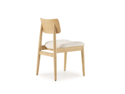 Rounded, Wooden, Ergonomic Dining Chairs | Transformer Table
