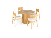 Round Extendable Table with Chairs | Transformer Table