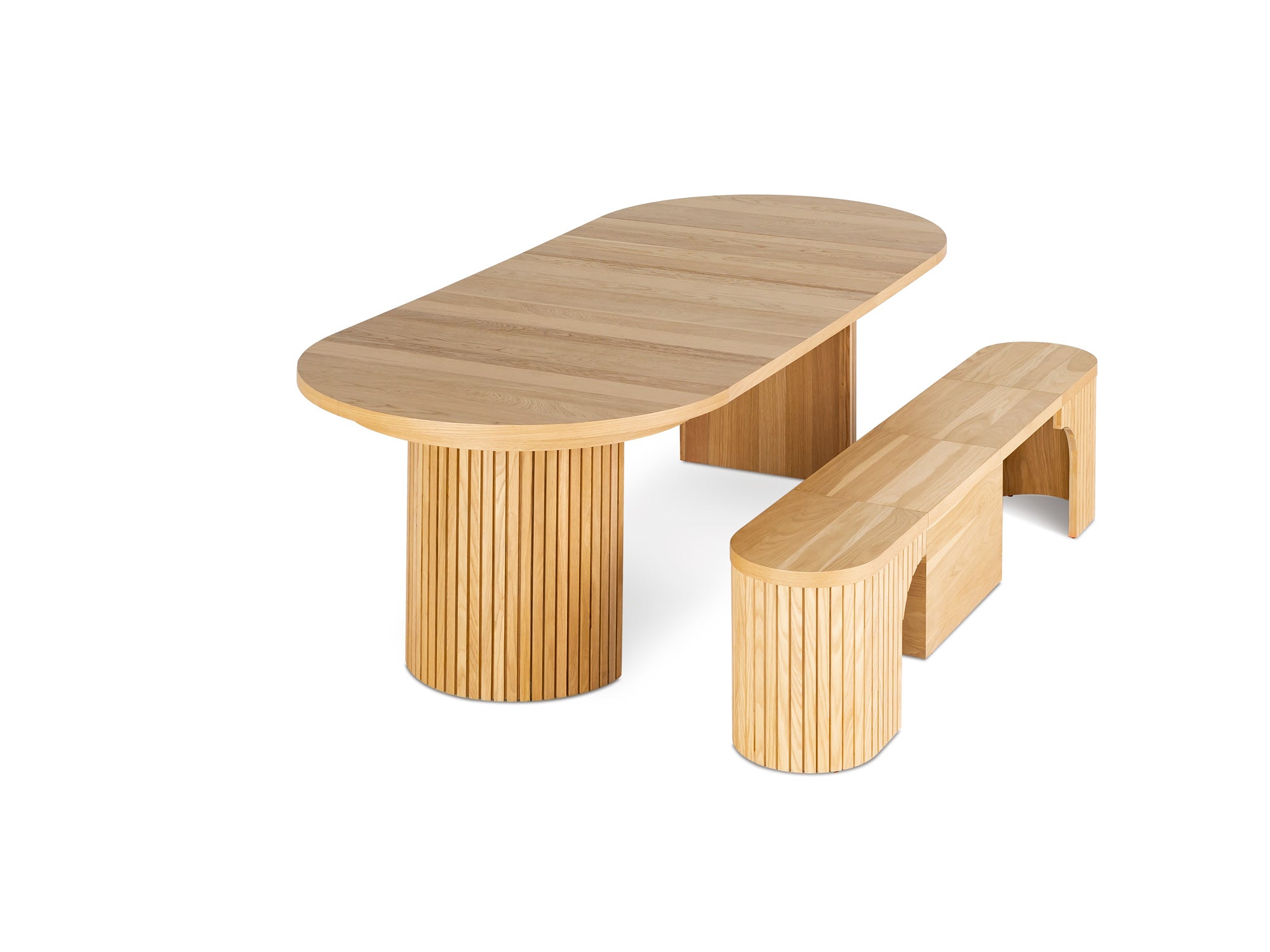 Round Extendable Dining Sets Transformer Table