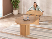 Round to Oval Dining Room Table | Transformer Table