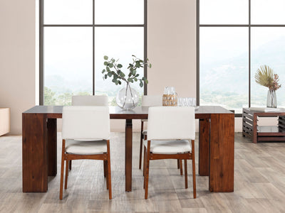 Stackable and Ergonomic Dining Chairs | Transformer Table