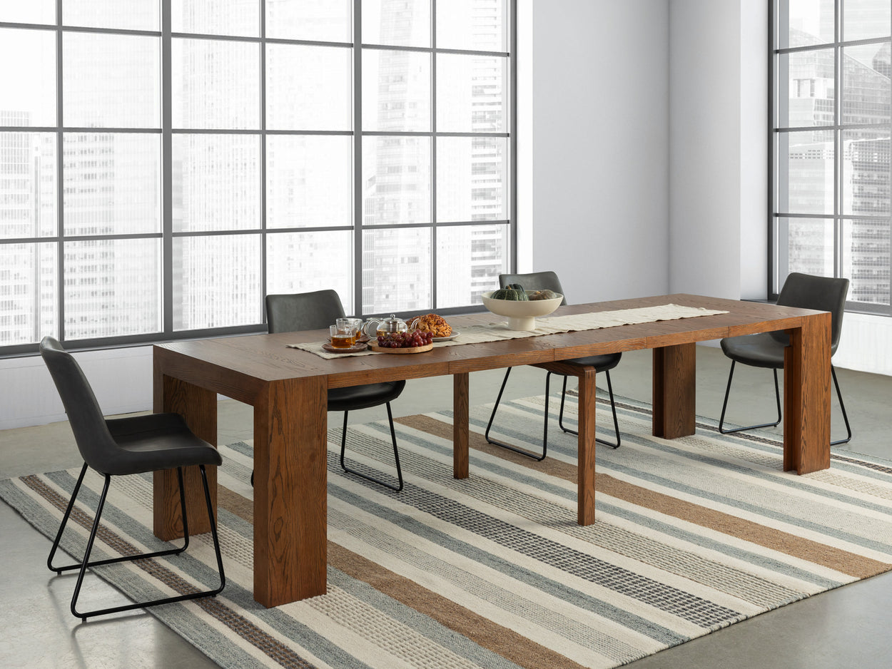 Solid Wood Extendable Dining Table | Transformer Table
