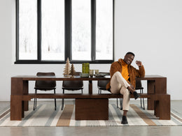 Extendable Dining Table with Bench | Transformer Table