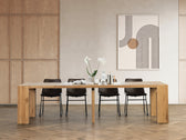 Extendable Solid Wood Dining Room Table | Transformer Table