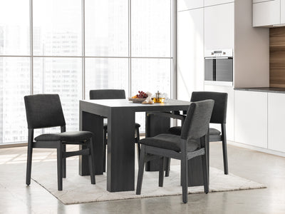 Extendable Dining Table Set with 4 Chairs| Transformer Table