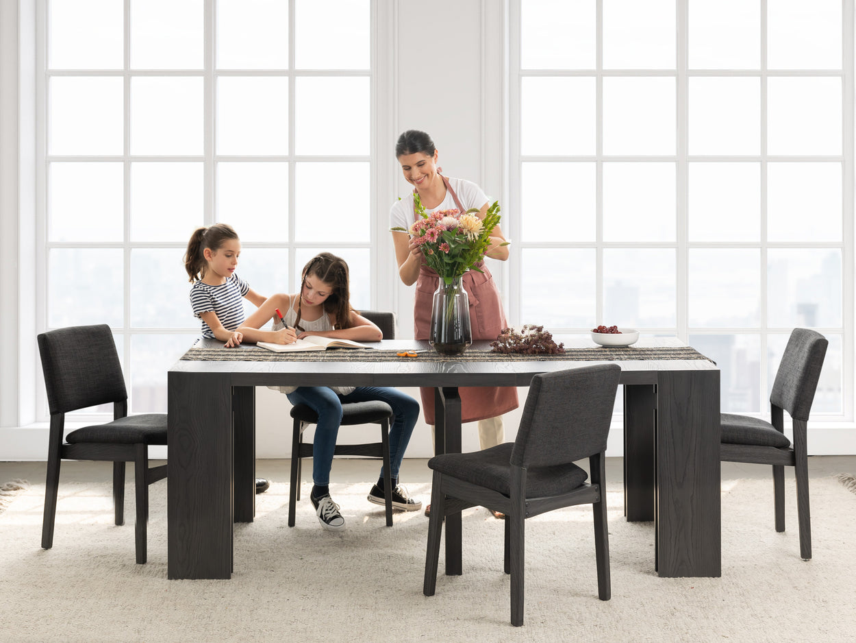 Solid Wood Extendable Dining Table | Transformer Table