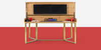 Dining Table To Desk - Modern Home Office Desk | Transformer Table