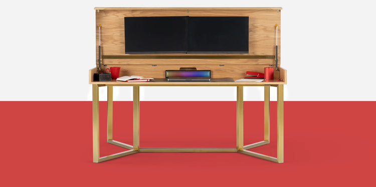 Dining Table To Desk - Modern Home Office Desk | Transformer Table