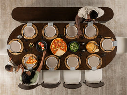 Round to Oval Dining Table | Transformer Table