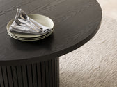 Extendable Round Table with Benches | Transformer Table