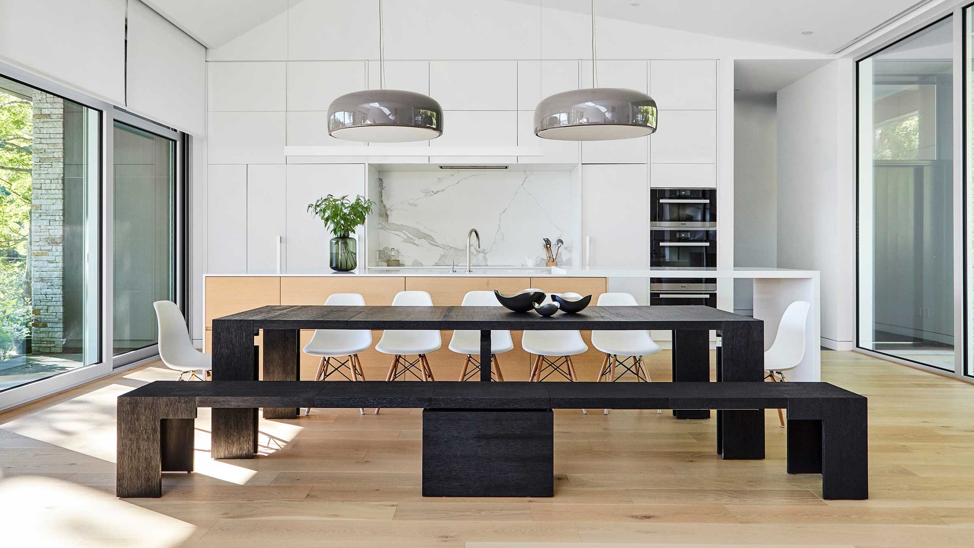 Solid Wood Extendable Dining Table | Transformer Table